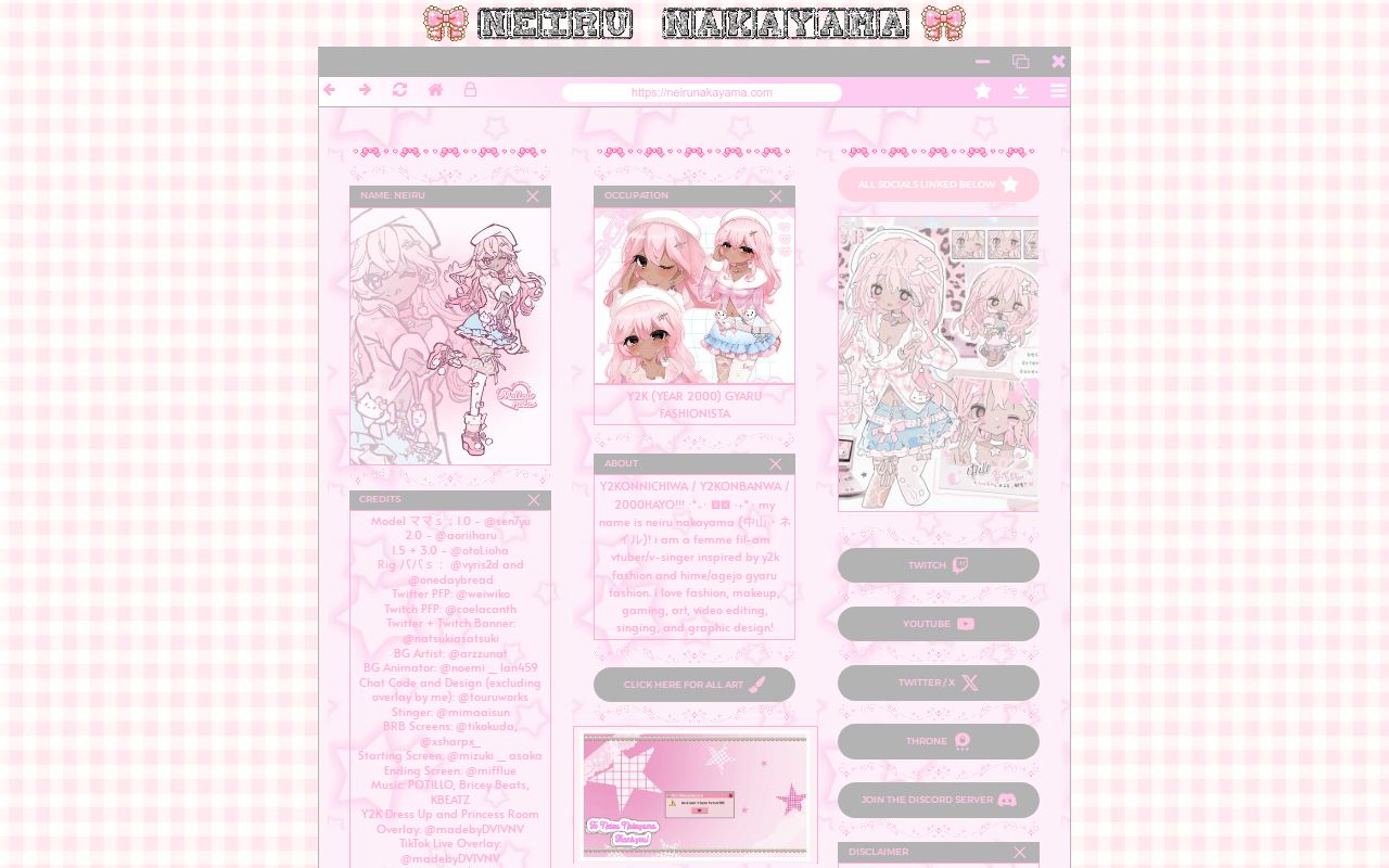 NEIRU NAKYAMA - Y2K GYARU VTUBER